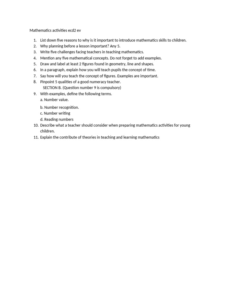 Mathematics Act-WPS Office | PDF