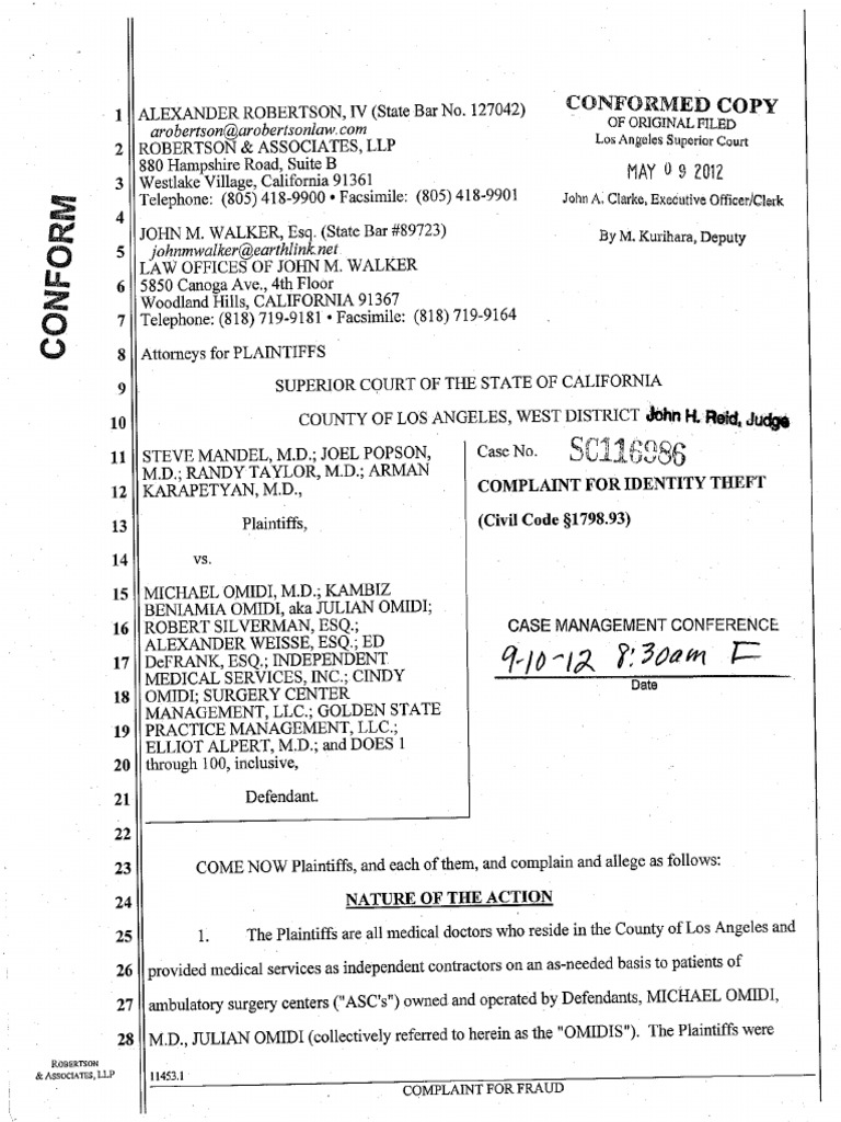 Identity Theft Complaint | PDF