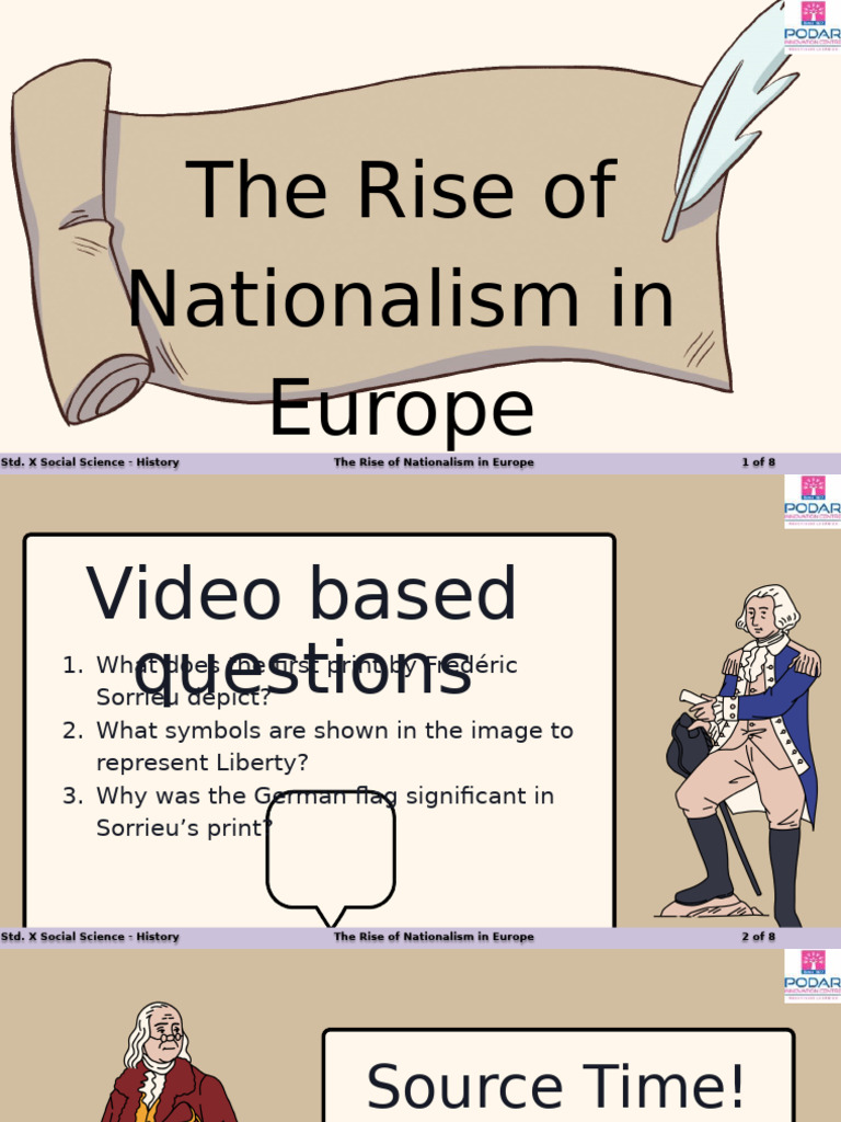 PPT1_CB_X_SSc_The Rise of Nationalism in Europe | PDF | Nationalism ...