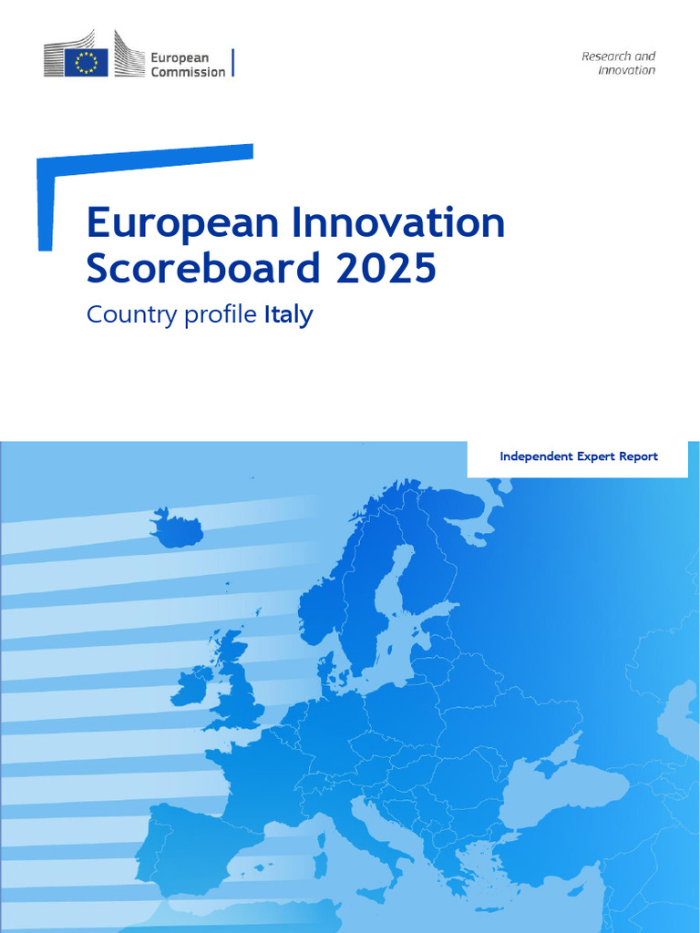 Italy's Innovation Scoreboard 2025 Report | PDF | Economic Growth ...