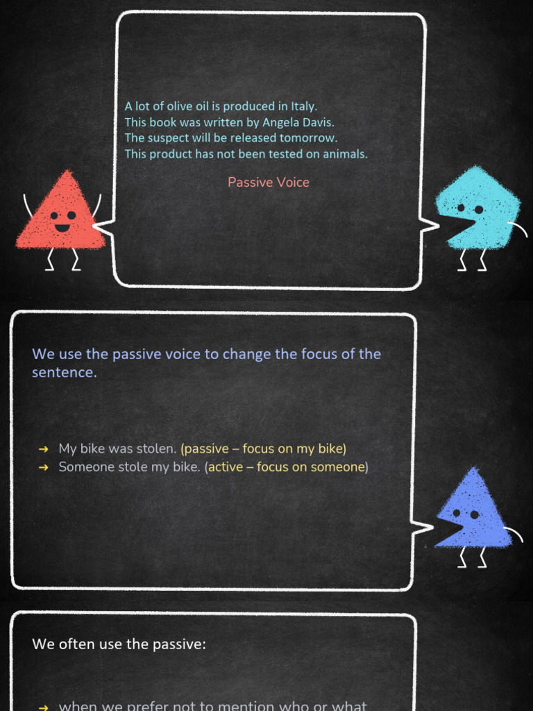 Understanding Passive Voice Usage | PDF