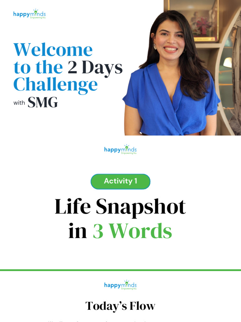 2 Days Challenge Draft 1 | PDF | Mind | Thought
