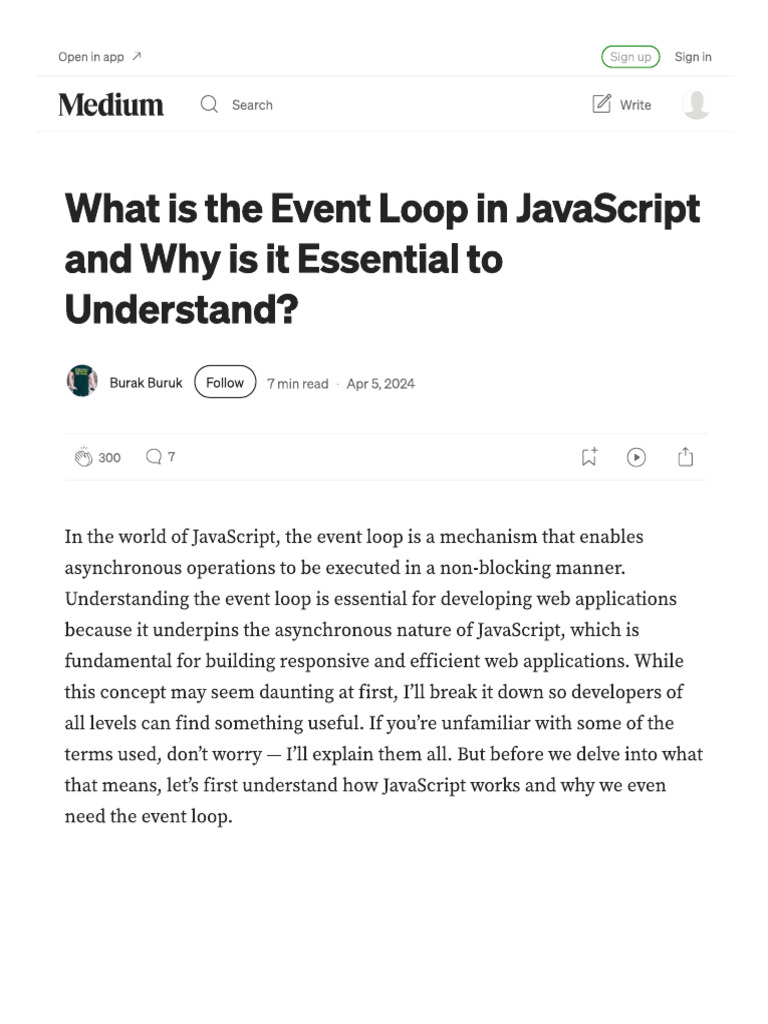 Event Loop | PDF