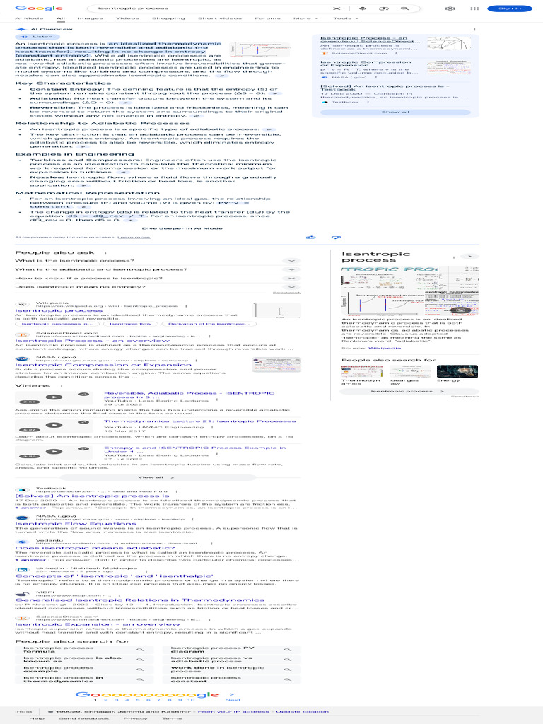 Isentropic Process - Google Search | PDF | Physical Phenomena ...