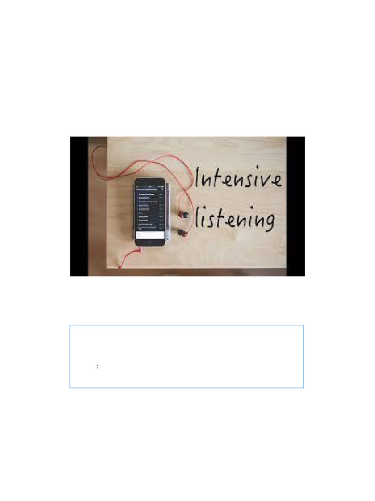 Course Book Intensive Listening | PDF
