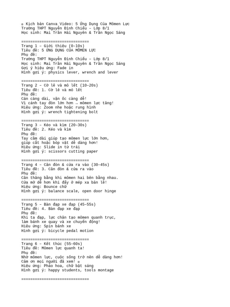 KichBan Canva 5UngDungMoMenLuc | PDF