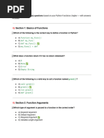 M3-R5 Python MCQ Model Paper 2025 | PDF | Python (Programming Language ...