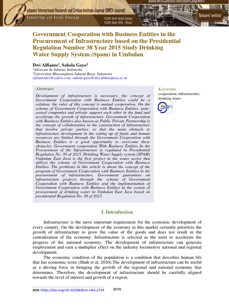 Government Cooperation With Business Ent | PDF | Public–Private ...