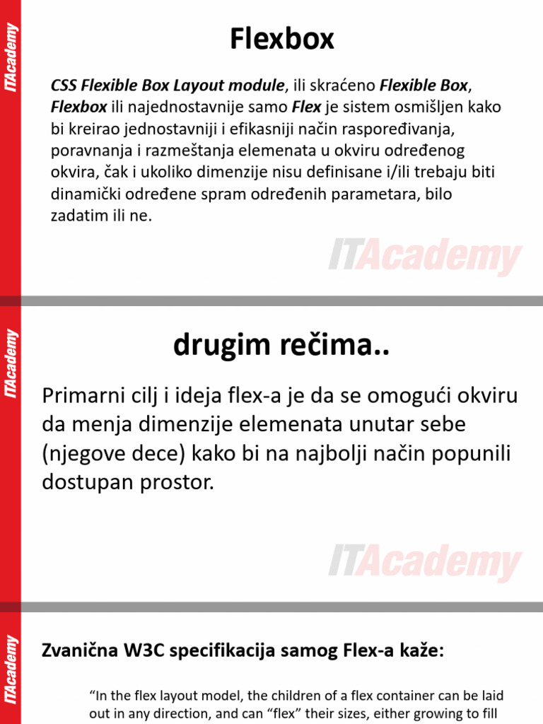 HTML I Css Flexbox | PDF