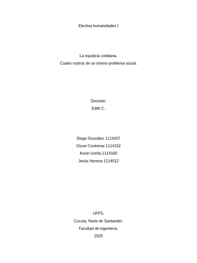 Injusticia Social: Desigualdad y Educación | PDF | Desigualdad social ...