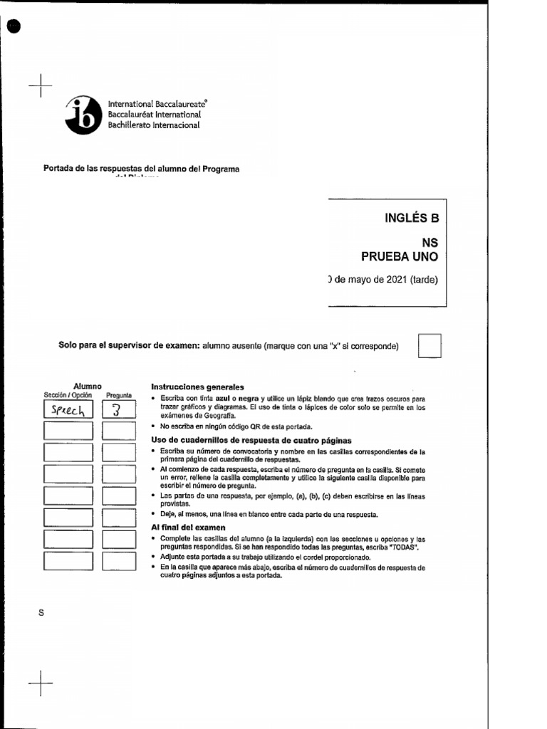 Paper 1 Sample C | PDF