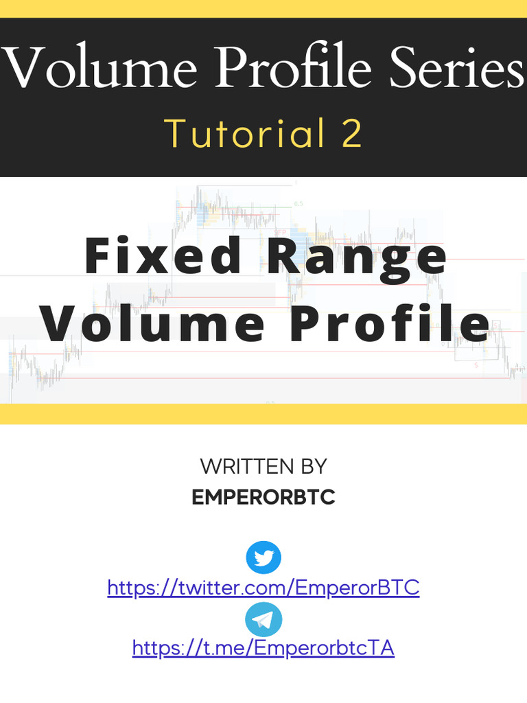 Fixed Range Volume Profile Explained | PDF