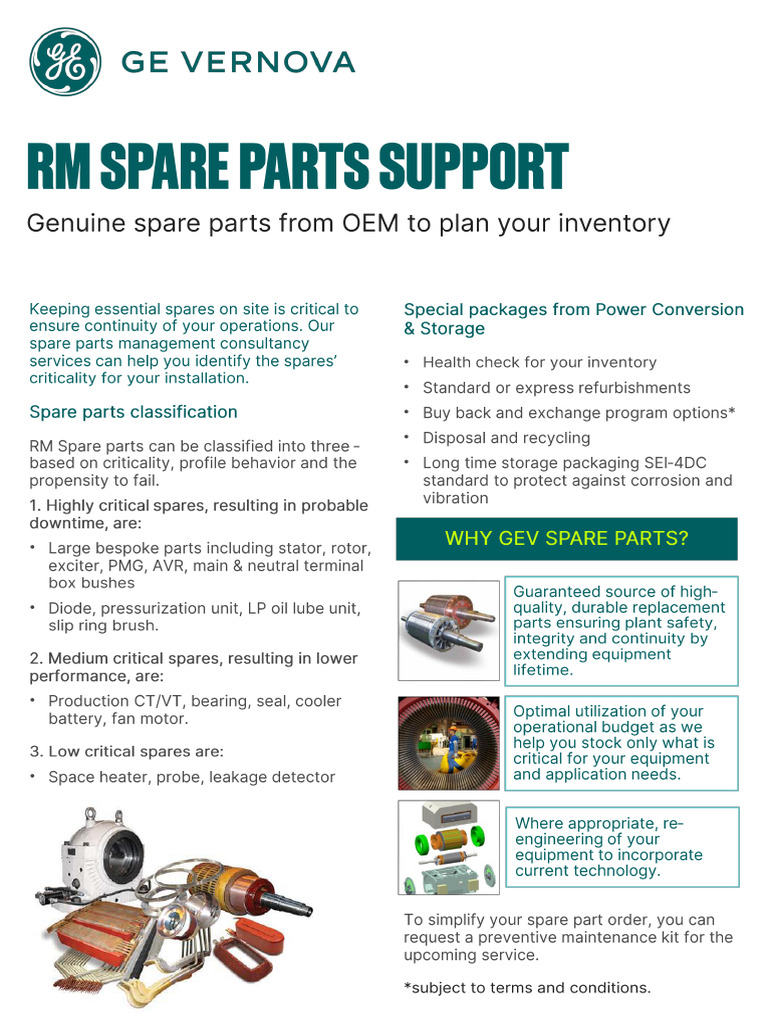RM Spare Parts | PDF