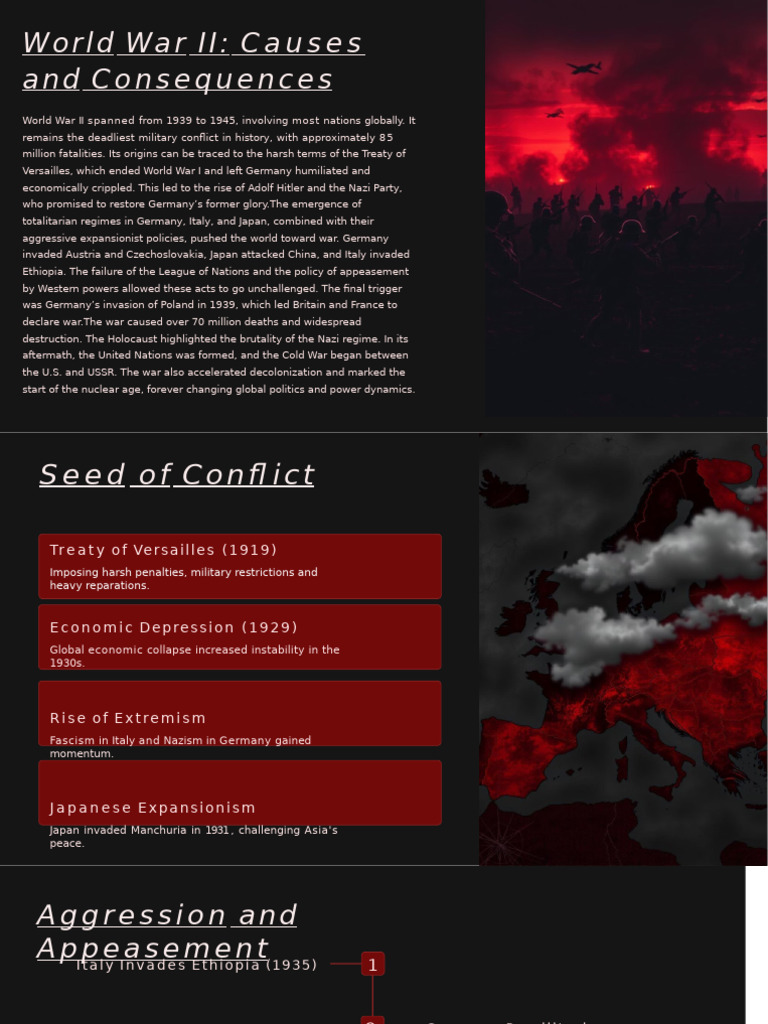 World War II Causes and Consequences | PDF | Nazi Germany | World War II