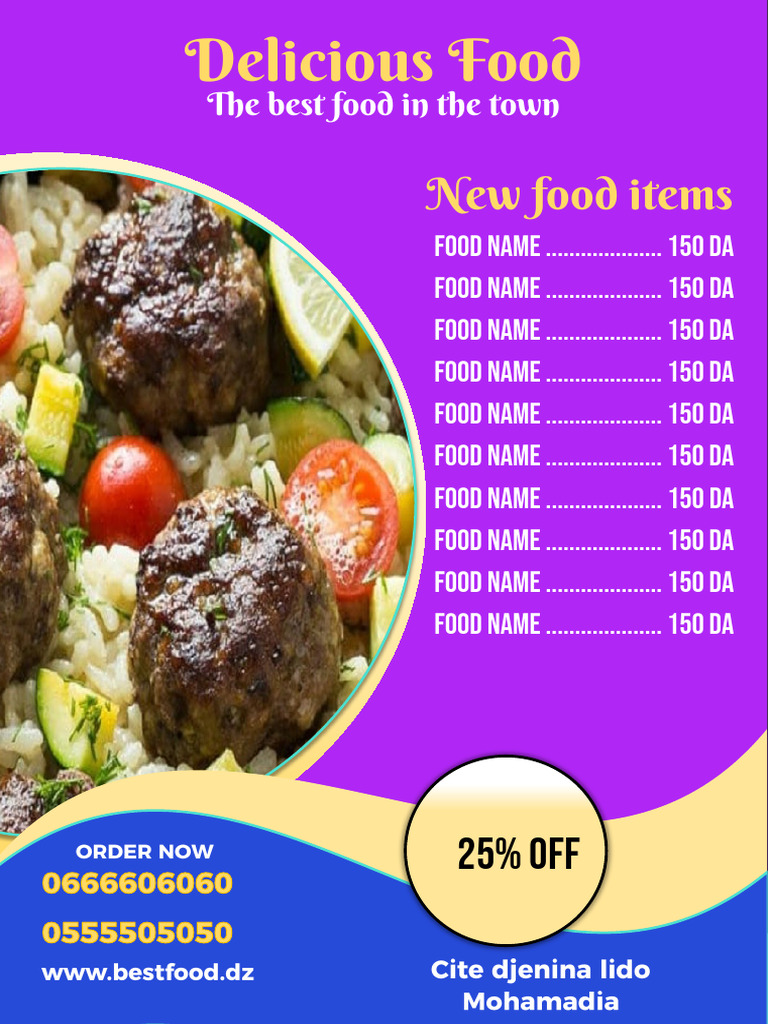 TP Menu 1 | PDF
