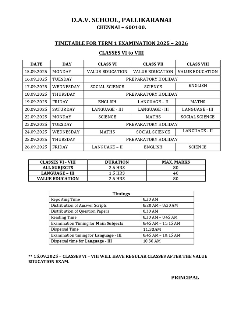 TERM1 TT 6 To 8 | PDF
