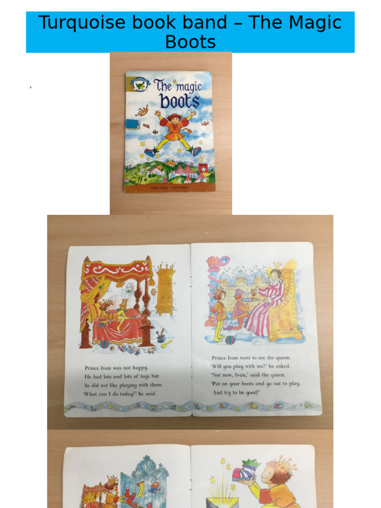Turquoise Book Band The Magic Boots 1 | PDF