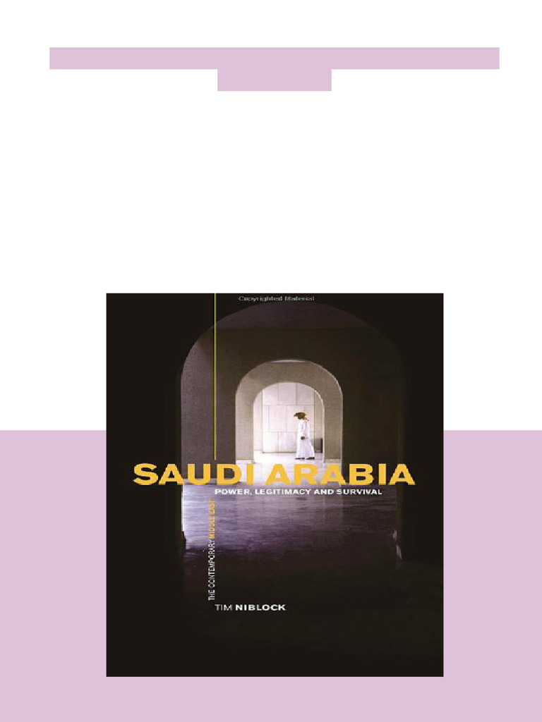 Saudi Arabia Contemporary Middle East Tim Niblock online reading | PDF ...