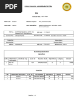 Fully Vouched Contingent Bill GAR 29 | PDF | Receipt | Voucher