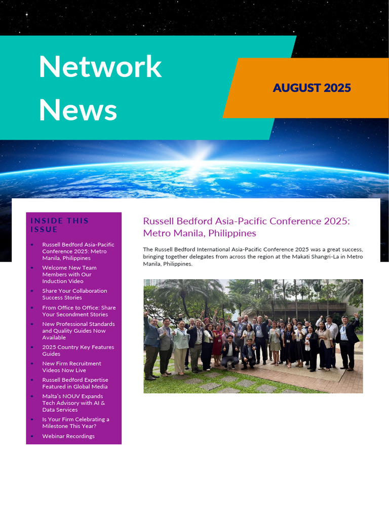 Network News August 2025 | PDF
