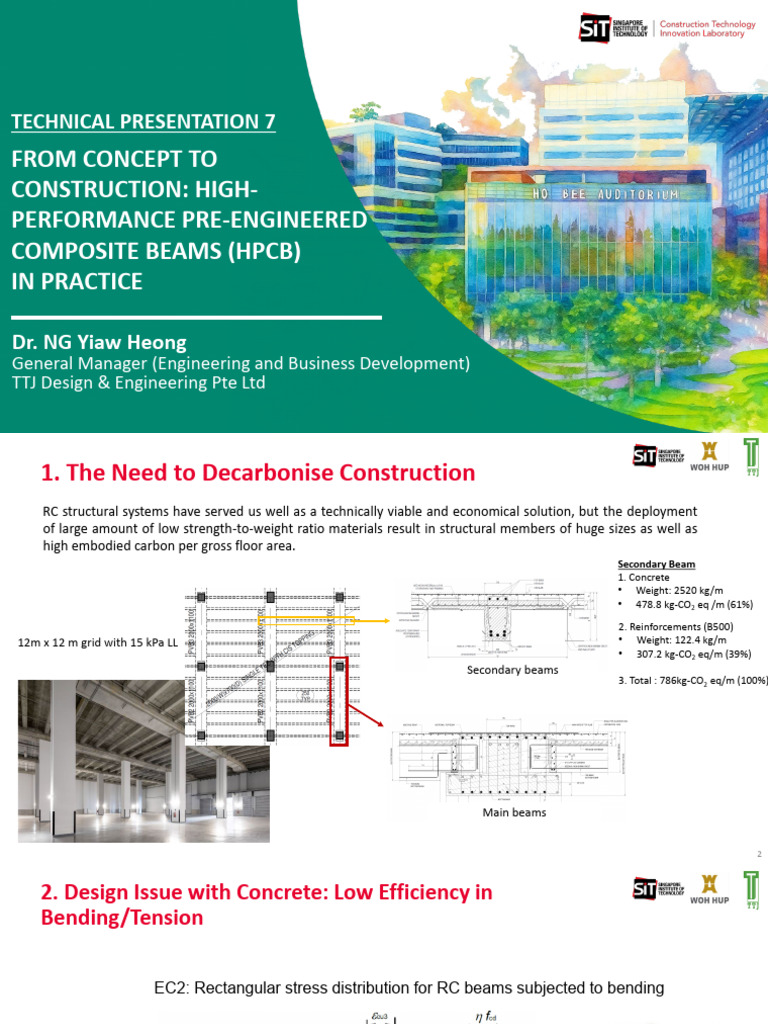 High-Performance Pre-Engineered Composite Beams in Practice | PDF ...