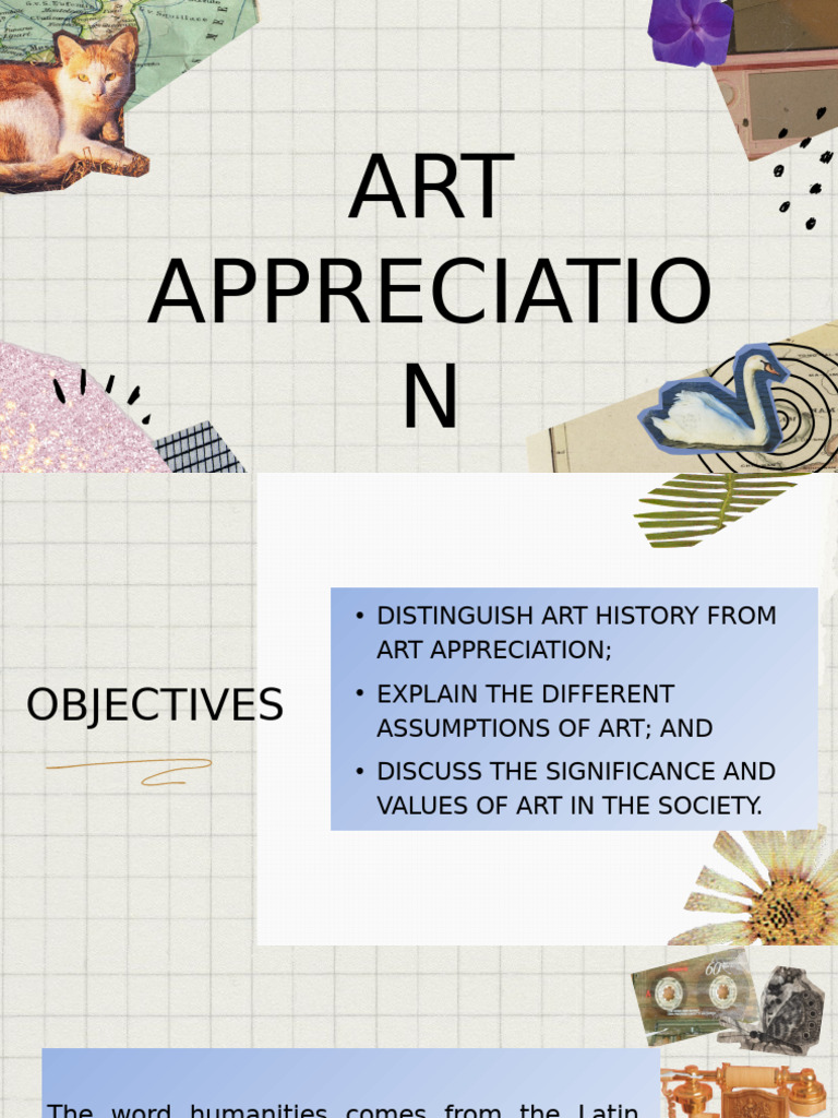 Art Appreciation Part 1 | PDF | The Arts | Humanities