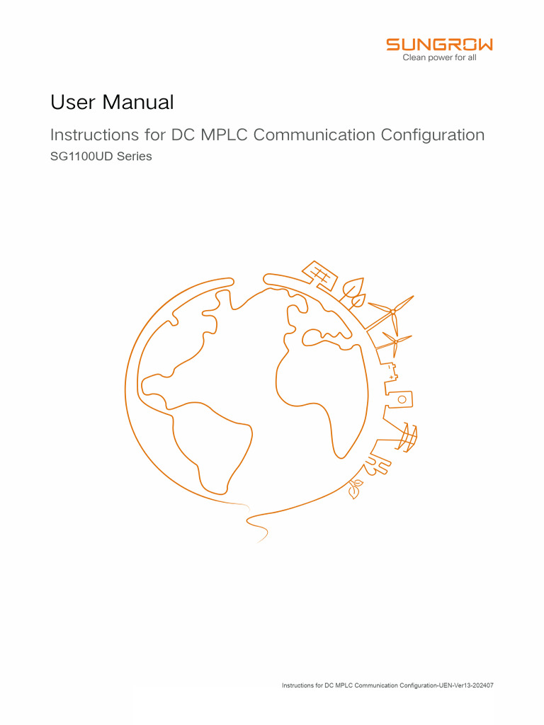 DC MPLC Communication Setup Guide | PDF | Power Inverter | Computer Network