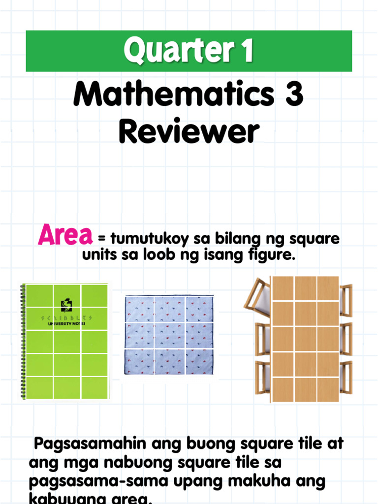 q1 Math 3 Reviewer | PDF