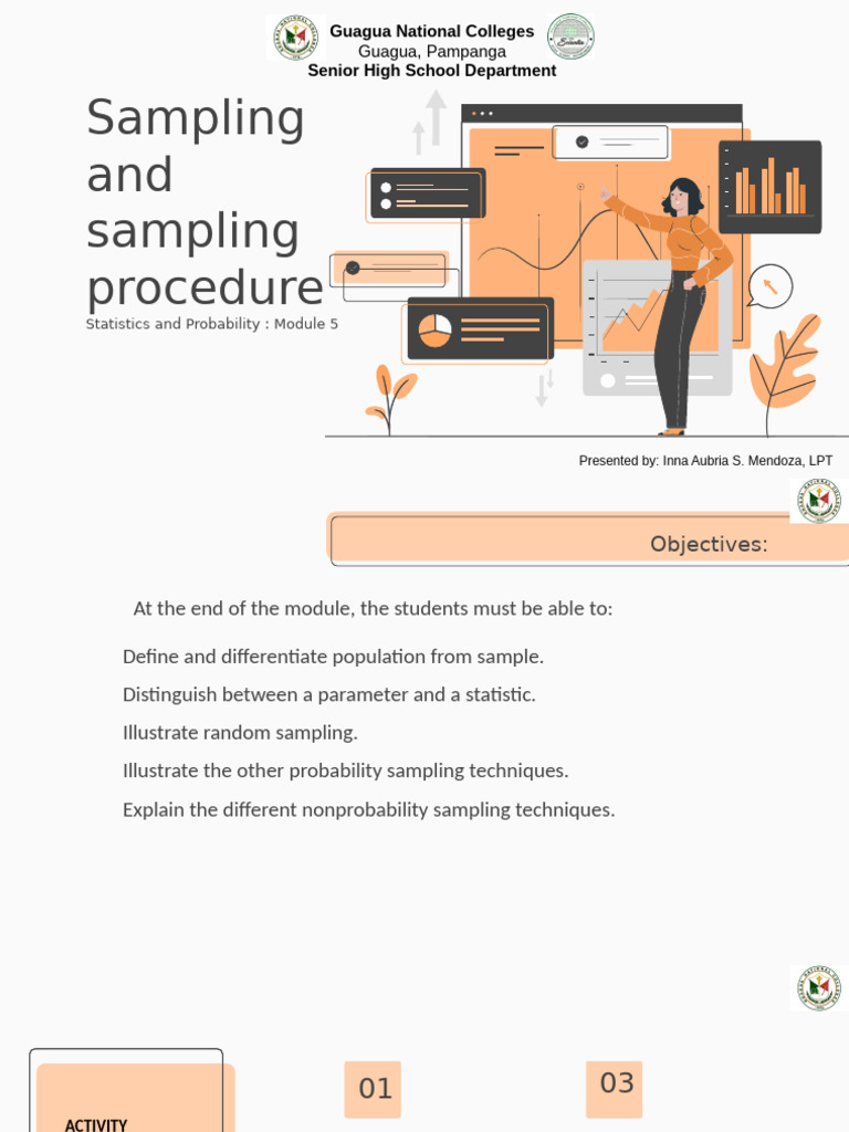 MODULE 5 Sample and Sampling Procedure | PDF | Sampling (Statistics ...