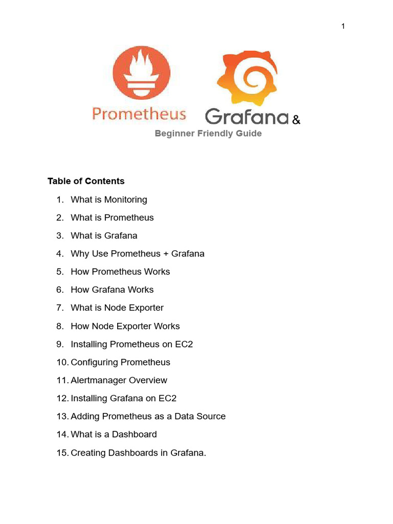 Prometheus Grafana Overview | PDF | Software | Computing