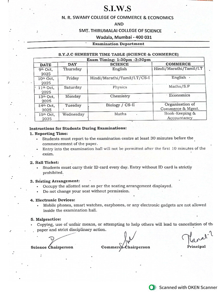 SYJC Semester ( Science and Commerce) | PDF