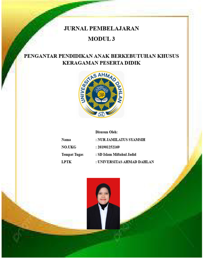 Jurnal Modul 3 Nur Jamilatus Syamsih | PDF