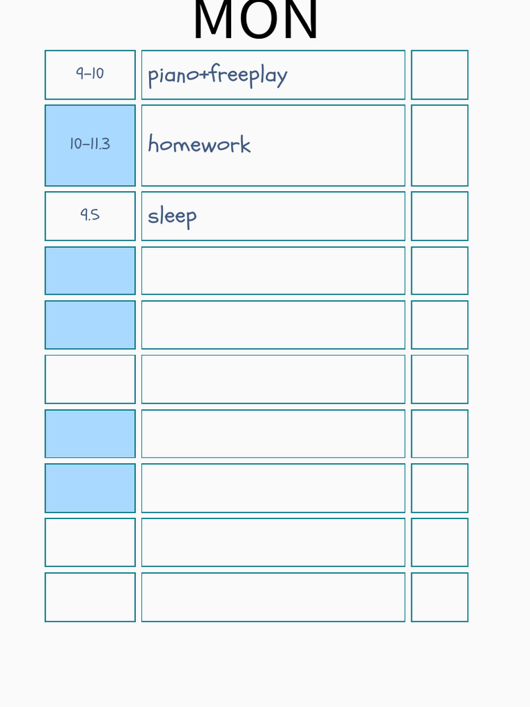 Gray and Green Minimalist Chore Charts Planner | PDF