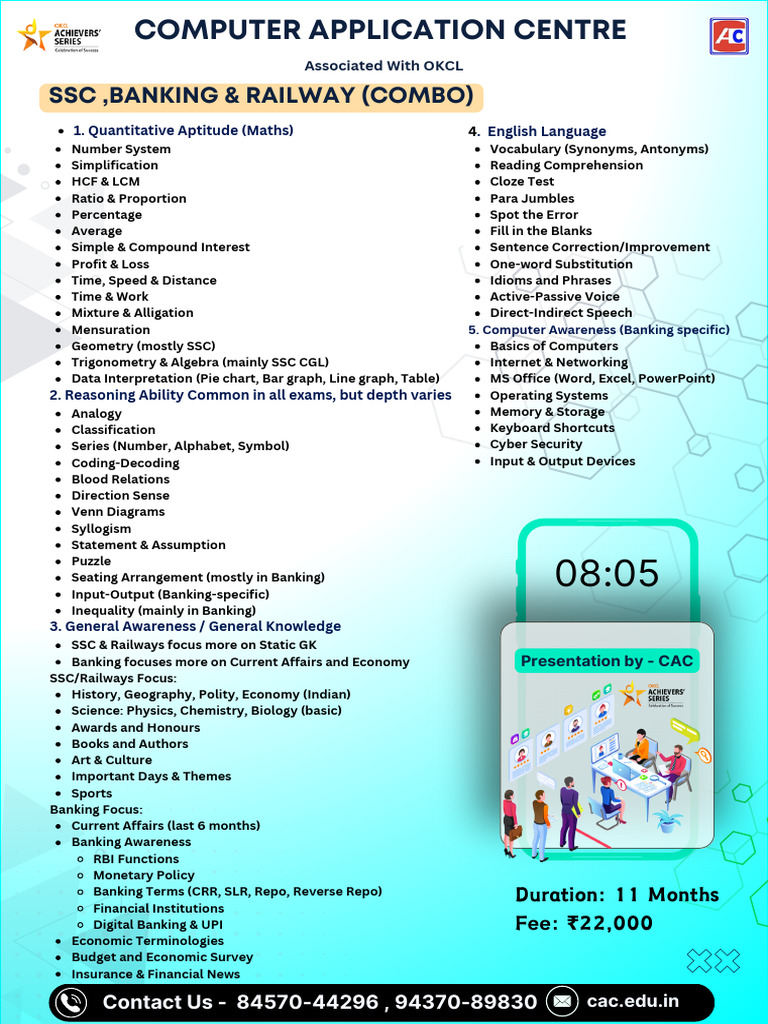 Banking SSC Railway Combo | PDF