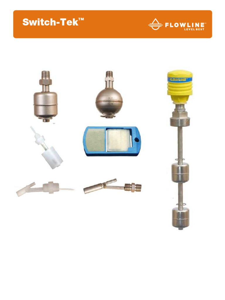 Switch-Tek™ Float Switches Manual | PDF | Switch | Alternating Current