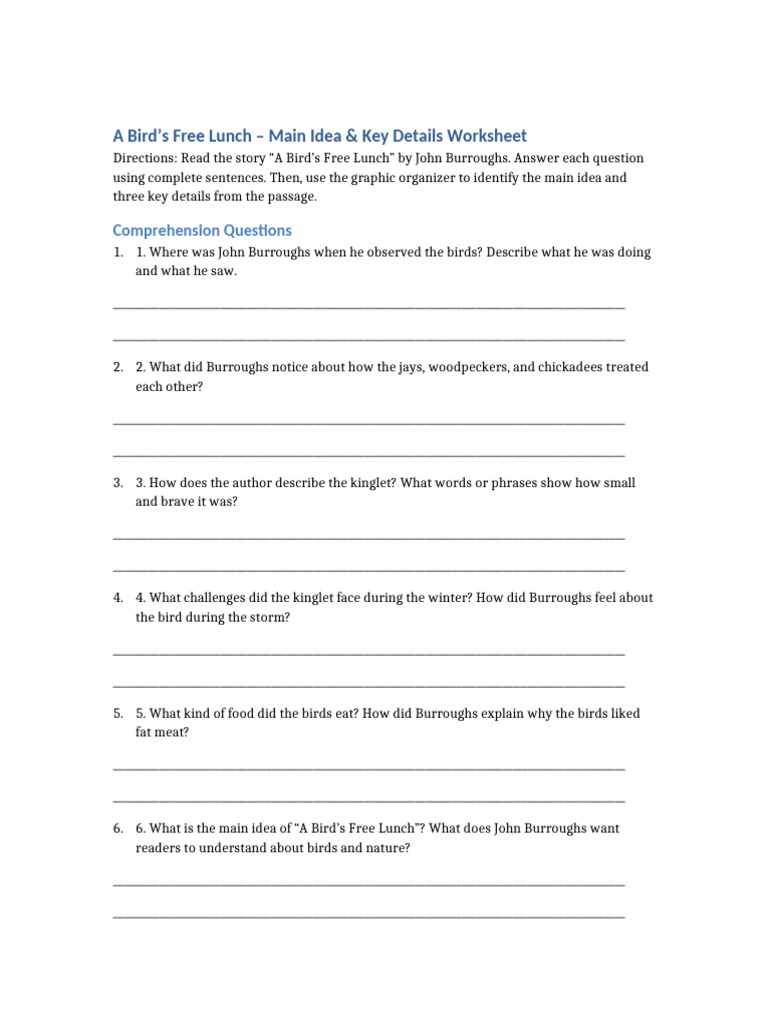 A Bird's Free Lunch Worksheet | PDF | Chess Theory | Chess