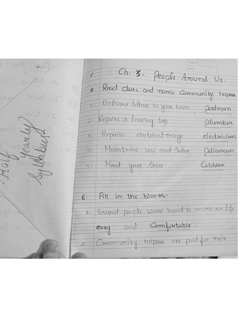 EVS Class Work of Class LLL | PDF