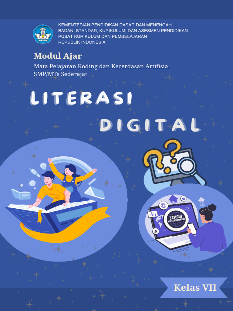 Modul Ajar Literasi Digital SMP Fase D | PDF