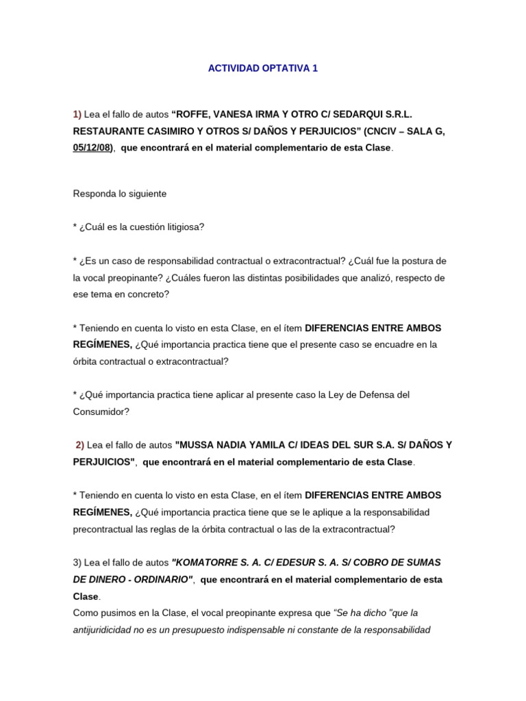 21.actividad Optativa de La Clase 1 | PDF