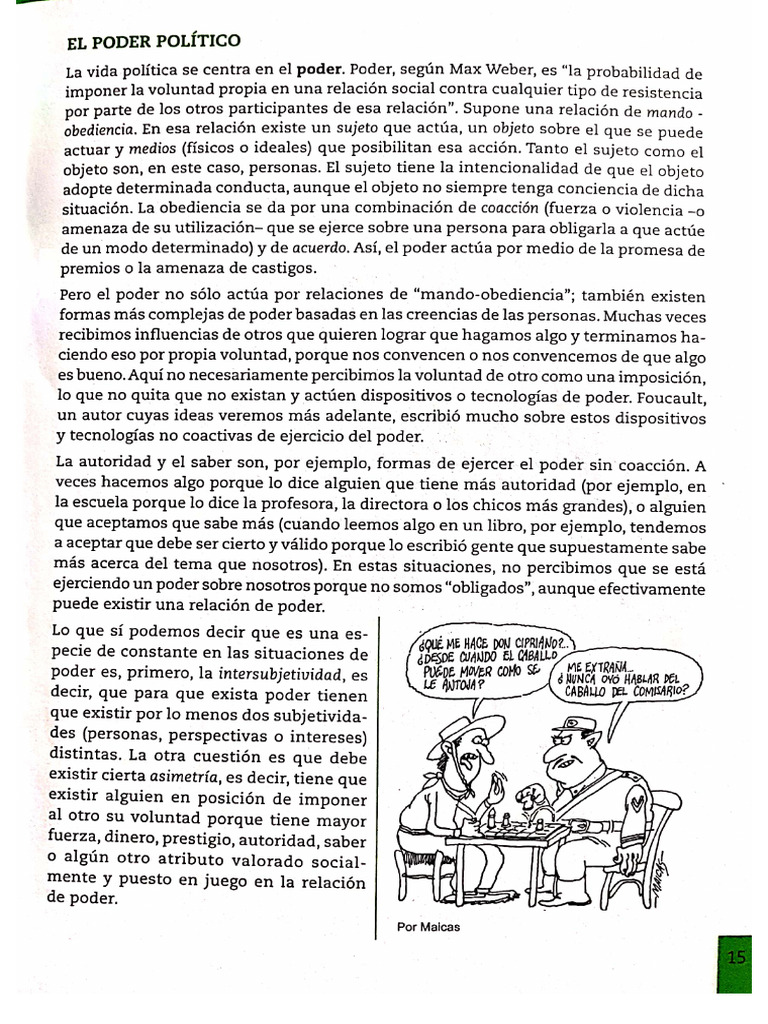 Poder Politico | PDF