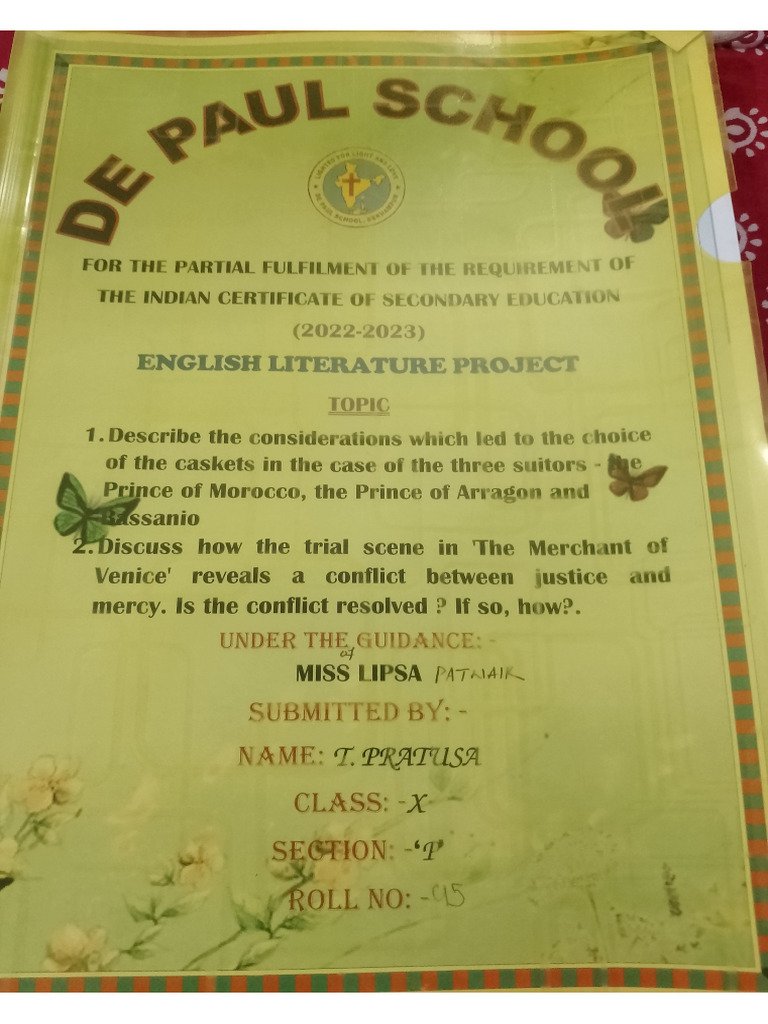 Sample English Language Literature Project File 20230511 11-48-25 | PDF