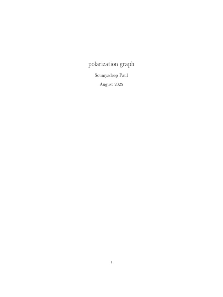 Polarization Graph | PDF