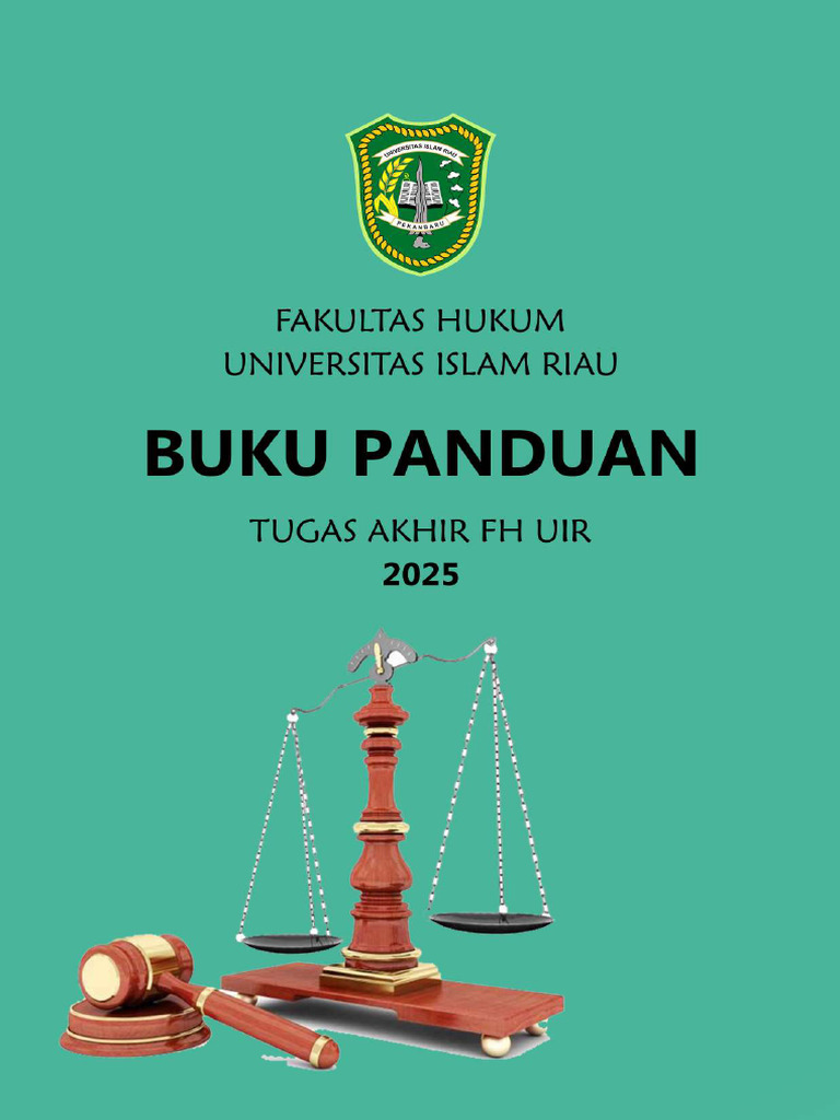 Buku Panduan Tugas Akhir 2025 | PDF