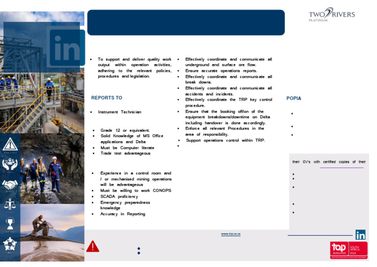 Operations Controller CL | PDF | Mining