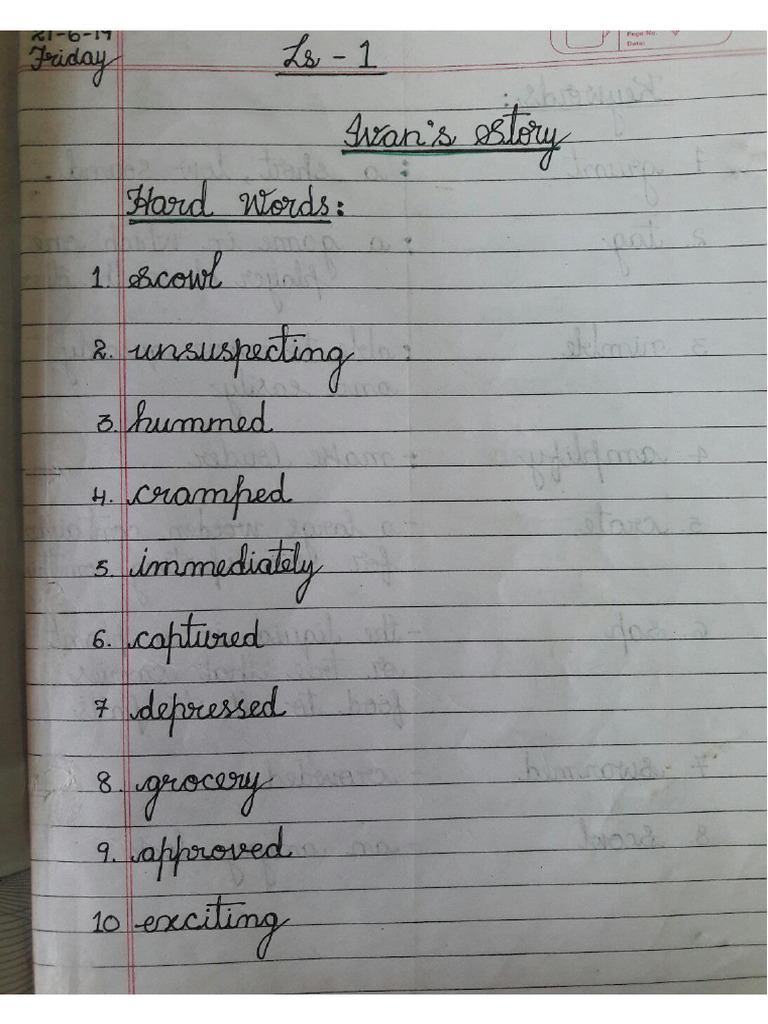 English Class 5 | PDF