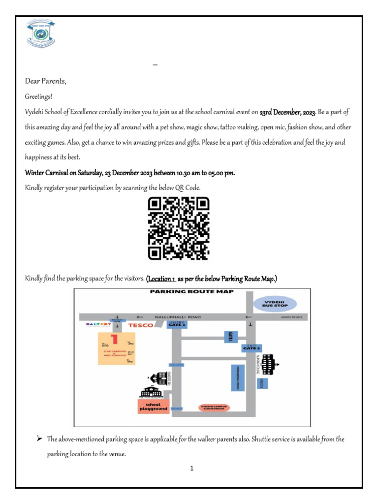 174 - Vse Carnival Circular 2023 Itinery | PDF | Carnival