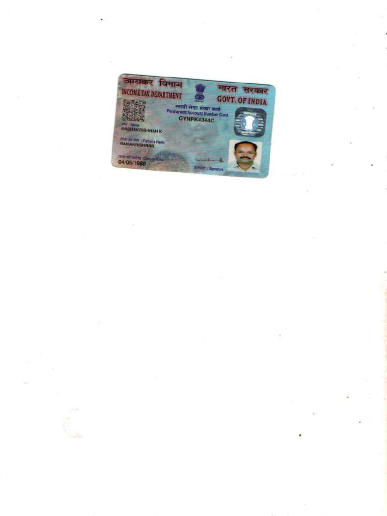 PAN CARD | PDF