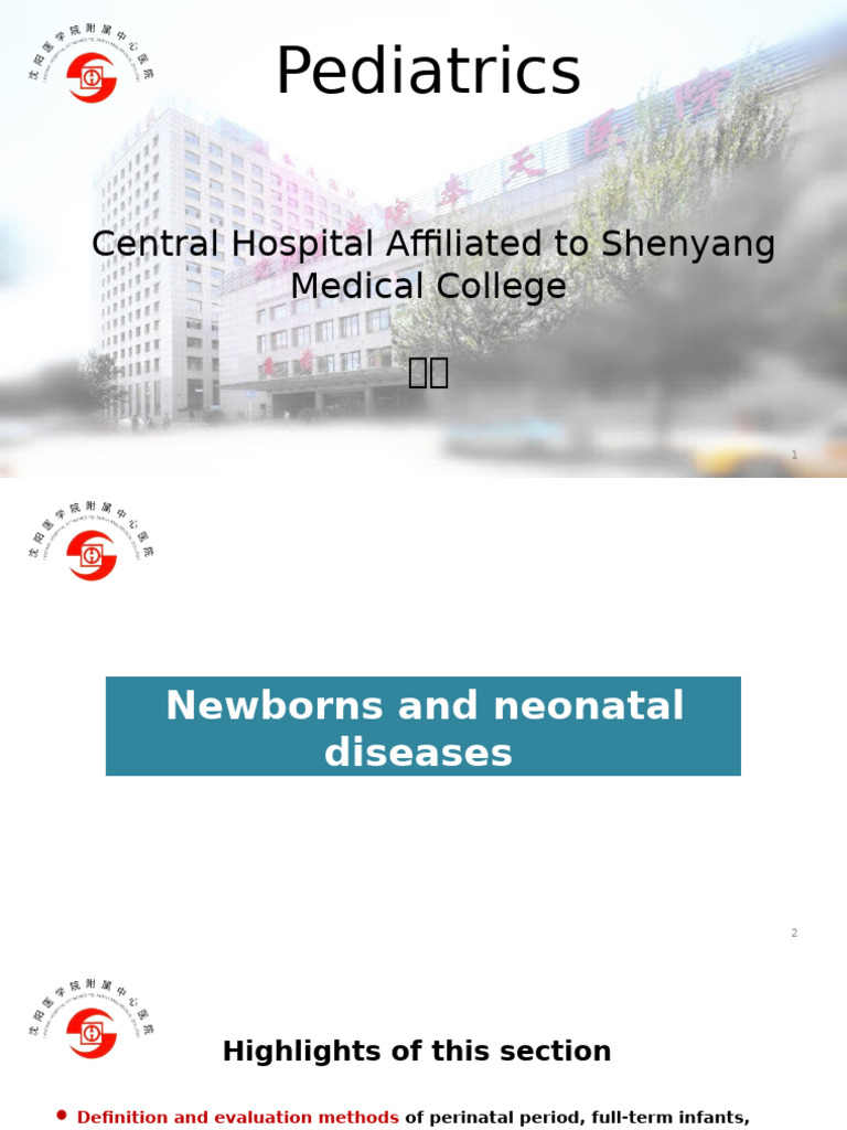 Lecture#3.. Newborn and Neonatal Diseases | PDF | Respiratory System ...