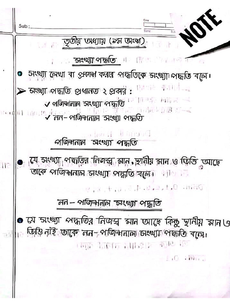 HSC ICT Hand Note | PDF