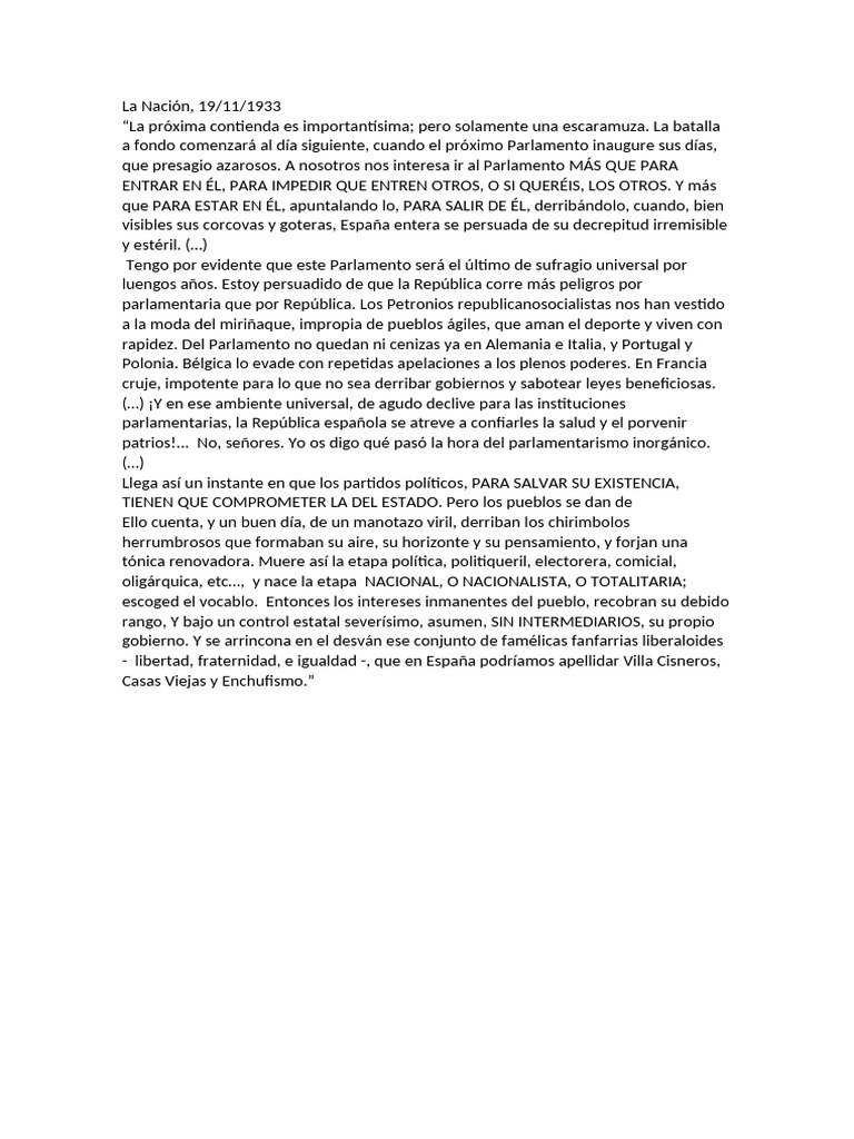 La Próxima Contienda Es Importantísima | PDF